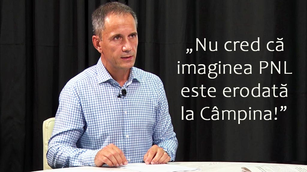 Noul președinte al PNL Câmpina, Marian Nistor, se gândește serios să ...