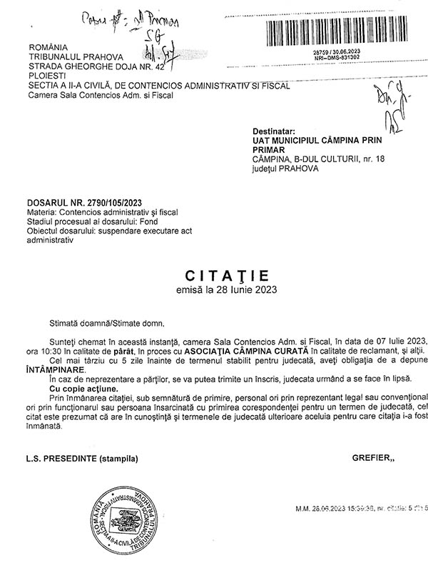 Chemați în judecată. Consilierii locali care au votat pentru pasajul ...