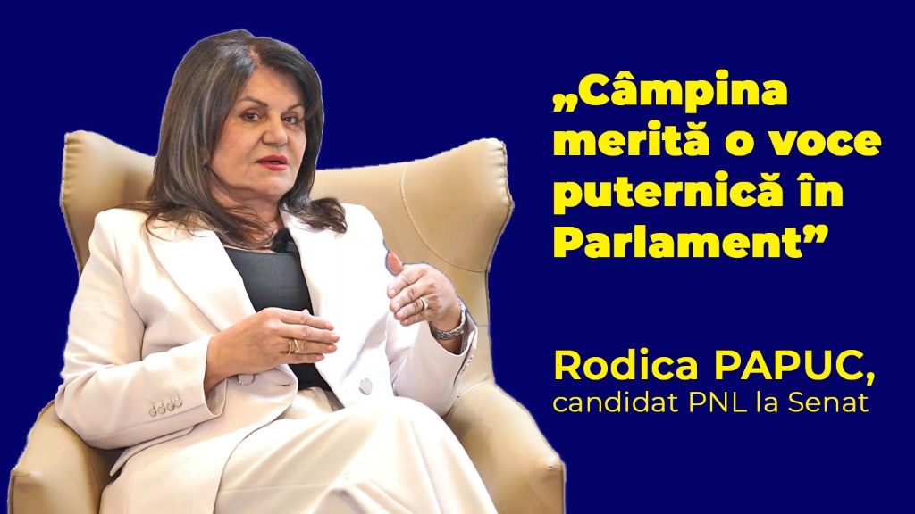 VIDEO ♦ Rodica Papuc, candidat PNL la Senatul României - Oglindadeazi.ro