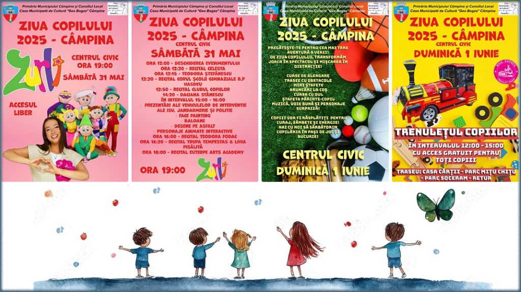 Un weekend de poveste pentru copiii din Câmpina de Ziua Copilului ...